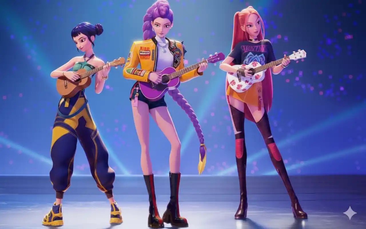 K-pop Demon Hunters : Jouer les Hits à l'Ukulélé